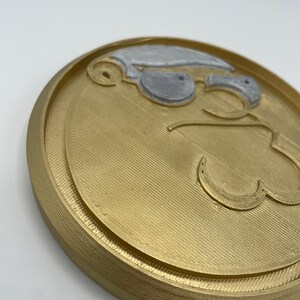 3D Printed Peter Griffin Medallion - Etsy