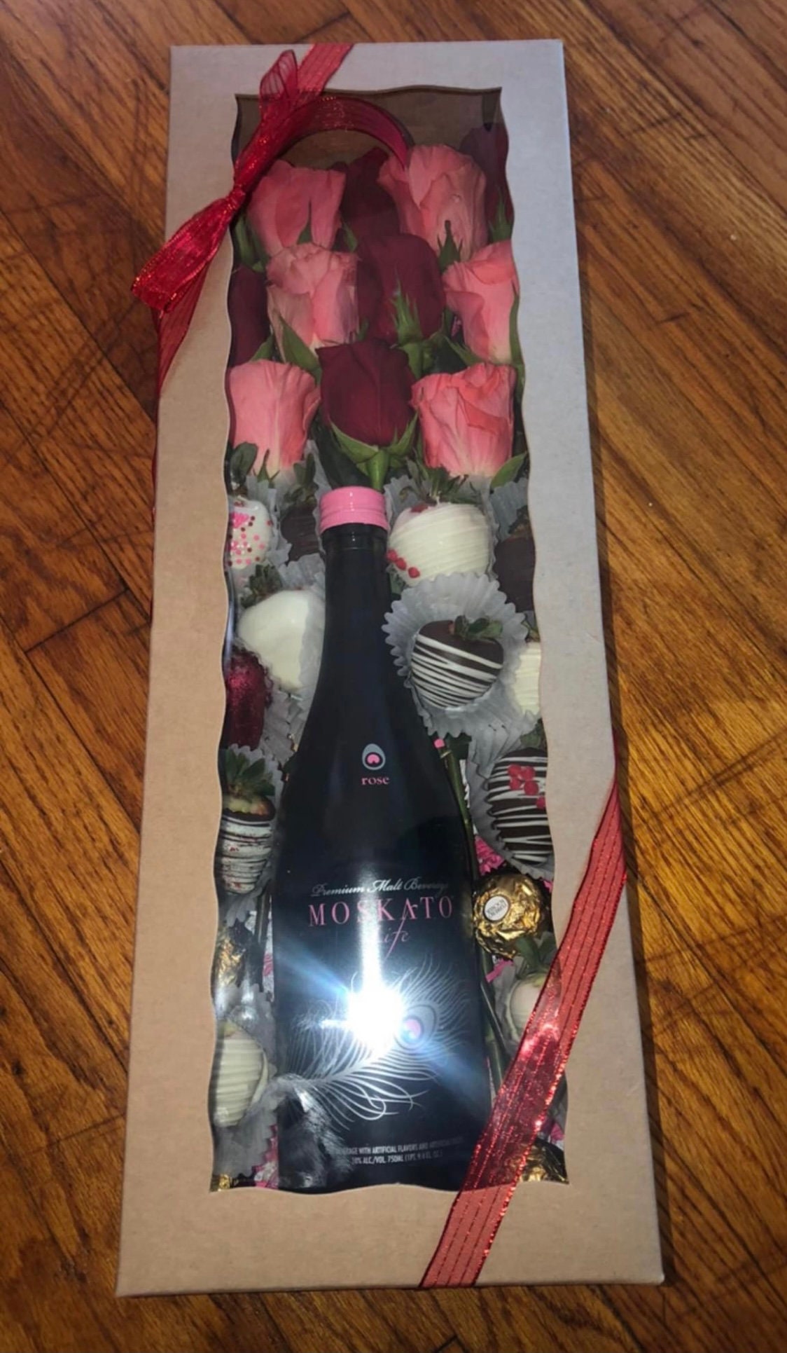 Strawberry Wine Box - Etsy