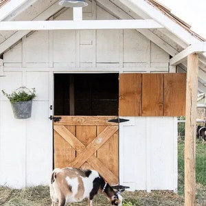 Stylish Goat House/shed Building Plans - Etsy