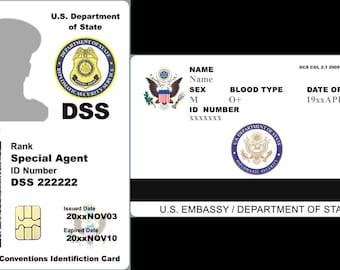 Military Id Card Holder - Etsy