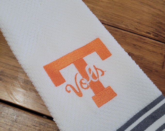 Tennessee Hand Towel, Tennessee Vols Kitchen Towel - Etsy