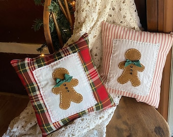 Gingerbread Throw Pillow - Etsy