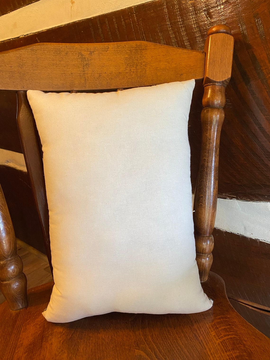 Handmade Scarecrow Pillow: Burlap & Plaid Fall Decor - Etsy