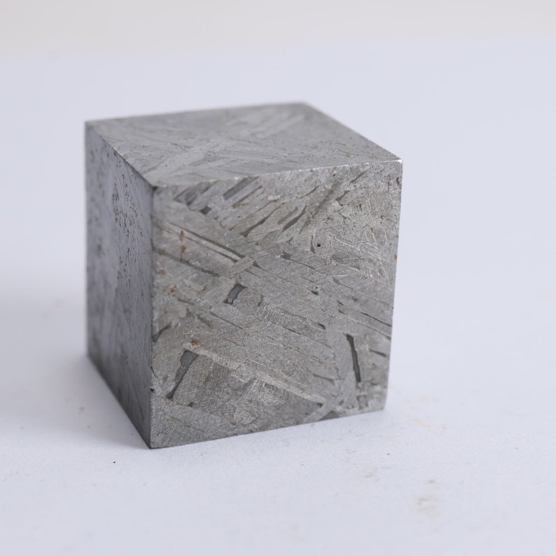 57g Muonionalusta Meteorite Cube, Meteorite Specimen,natural Meteorite ...