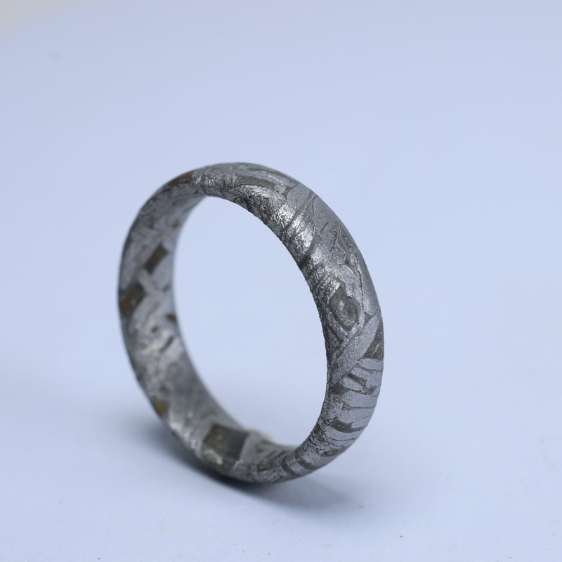 Meteorite Ring - Etsy