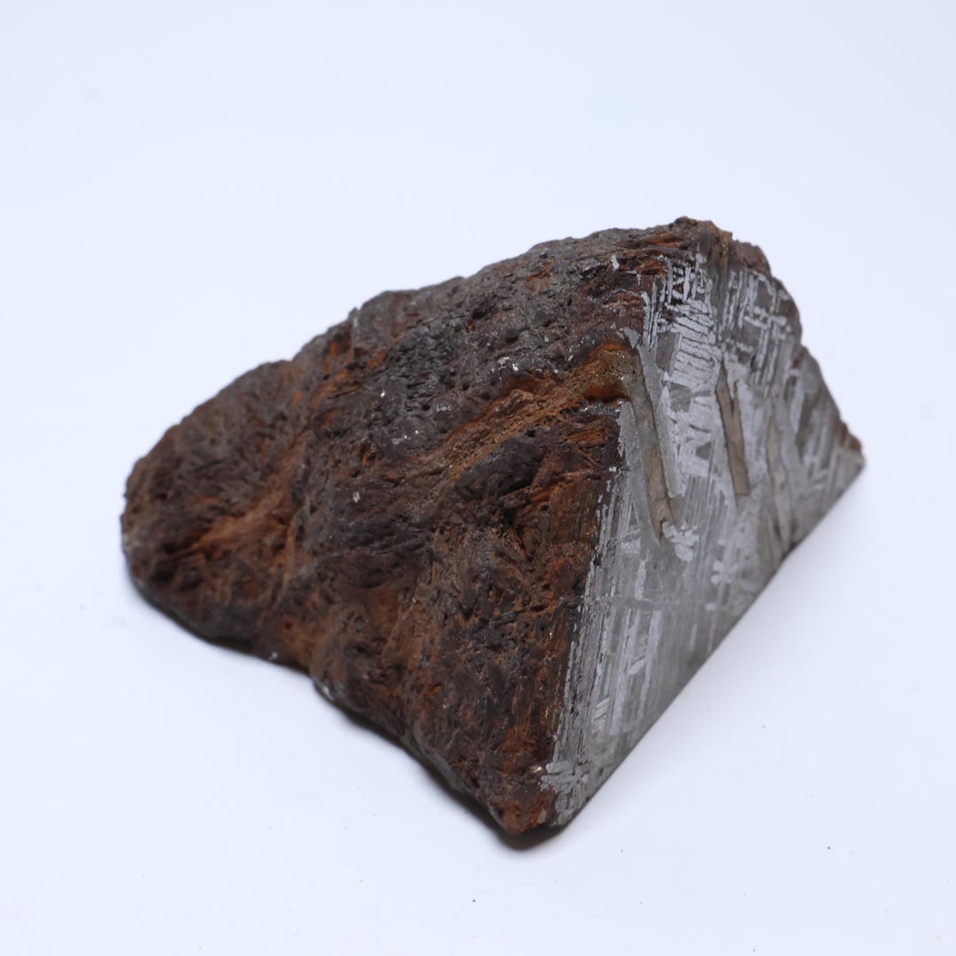 662g Natural Meteorite Slice, Etched and Polished,natural Meteorite ...