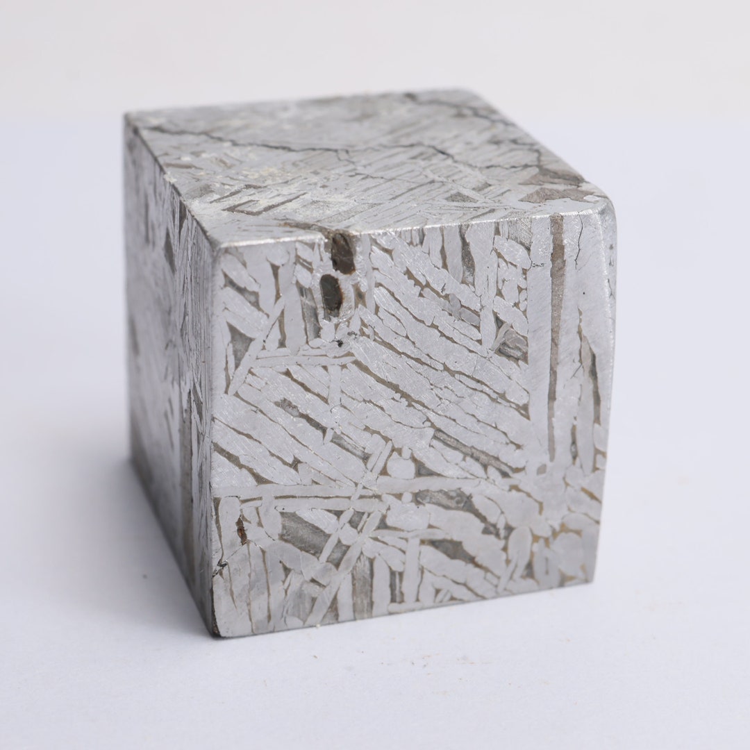230g Muonionalusta Meteorite Cube, Meteorite Specimen,natural Meteorite ...