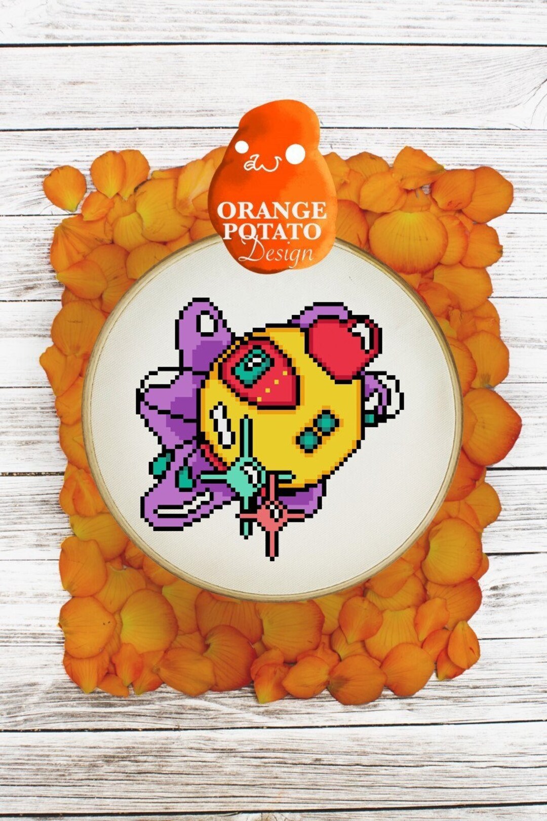 Digital Pattern: Retro CD Player 90's Cross Stitch Pattern, Funky ...