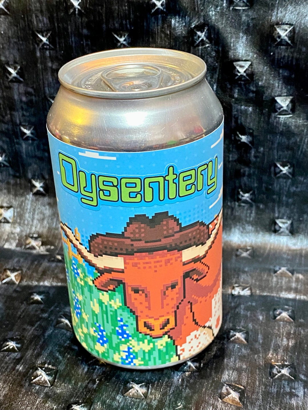 Pixel Dysentery Longhorn Candle - Etsy