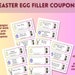 Easter Egg Filler Coupons, Easter Egg Coupons, Non Candy Easter Egg ...