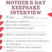 Mother's Day Keepsake Interview Printable | About My Mom Interview ...