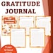 Fall Gratitude Journal Printable Daily Gratitude Journal for Women ...