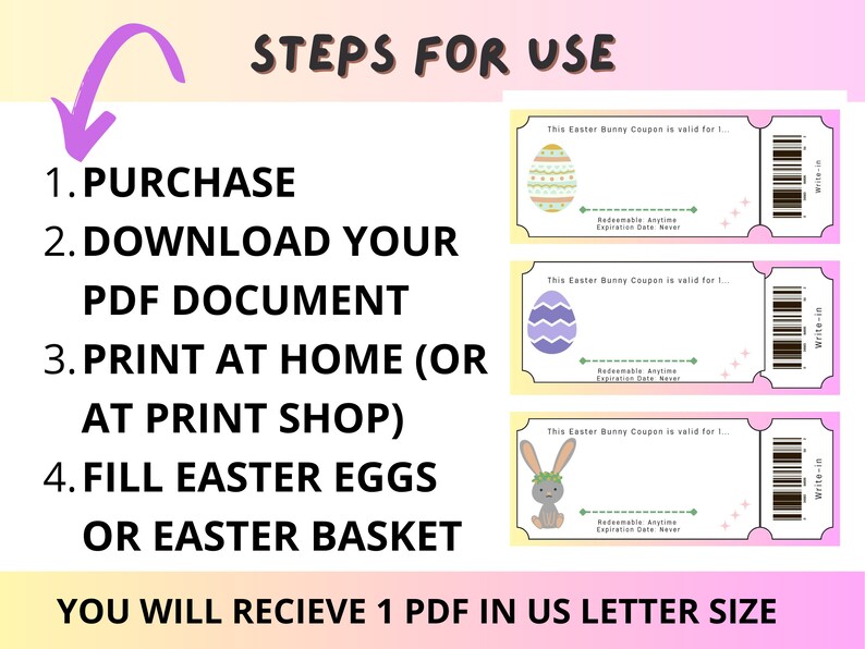 Easter Egg Filler Coupons, Easter Egg Coupons, Non Candy Easter Egg ...