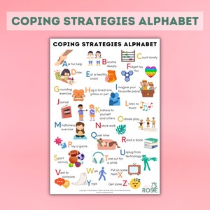 Coping Strategies Alphabet for Teens and Kids to Support Emotional ...