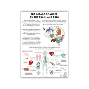 The Impact of Anger on the Brain and Body Handout. Mental Health ...