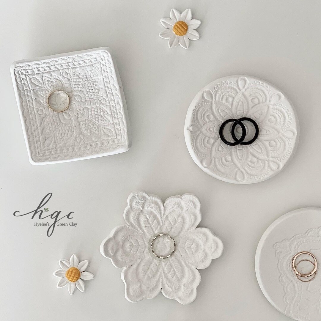 Pure White Trinket Dishes | Tealight Candle Holder | Gifts for Mum ...