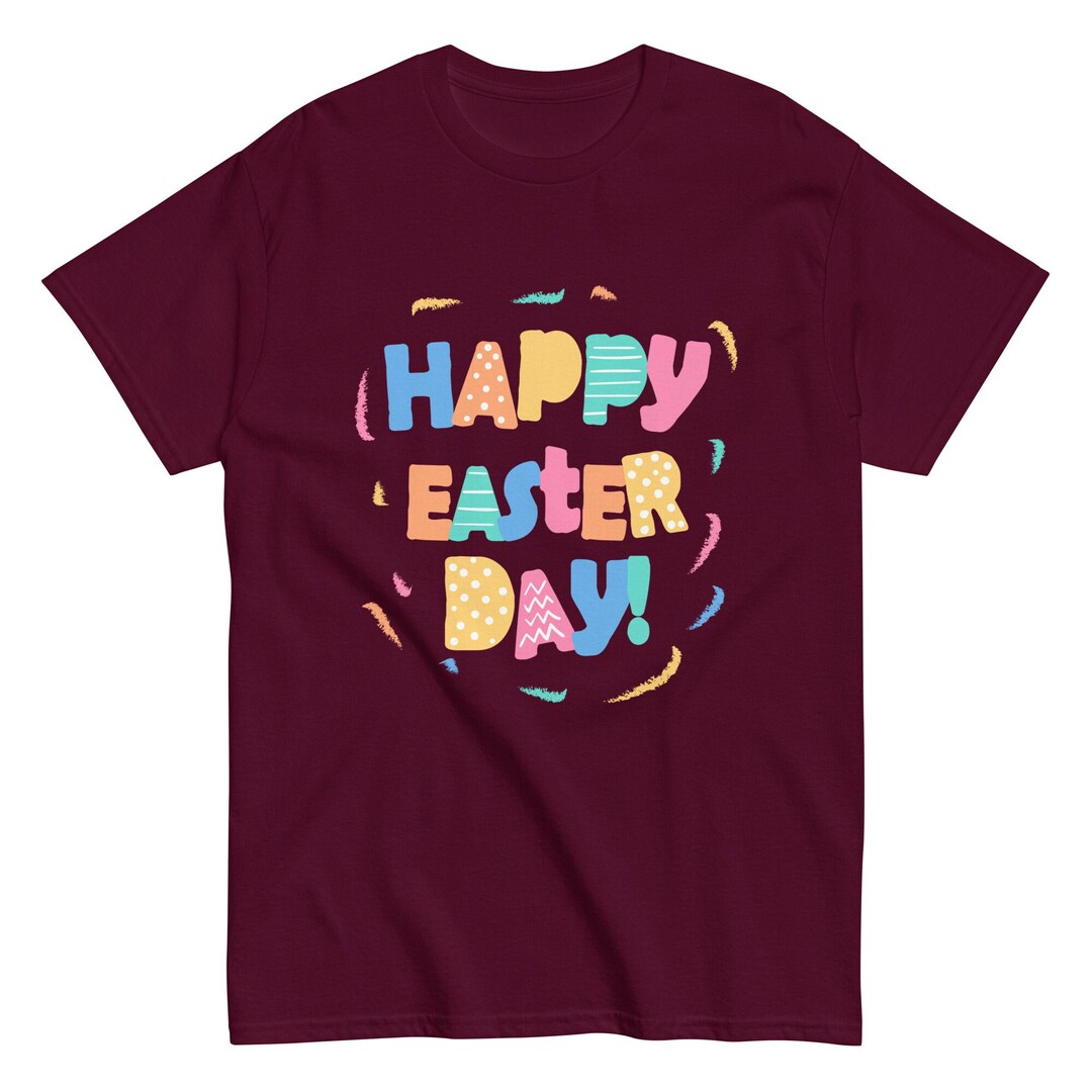 Happy Easter Day T-shirt Easter Season Christian Festival Easter Parade ...