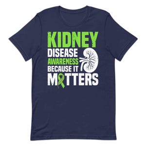 Kidney Disease Awareness T-shirt, Support Kidney Health Sweatshirt ...
