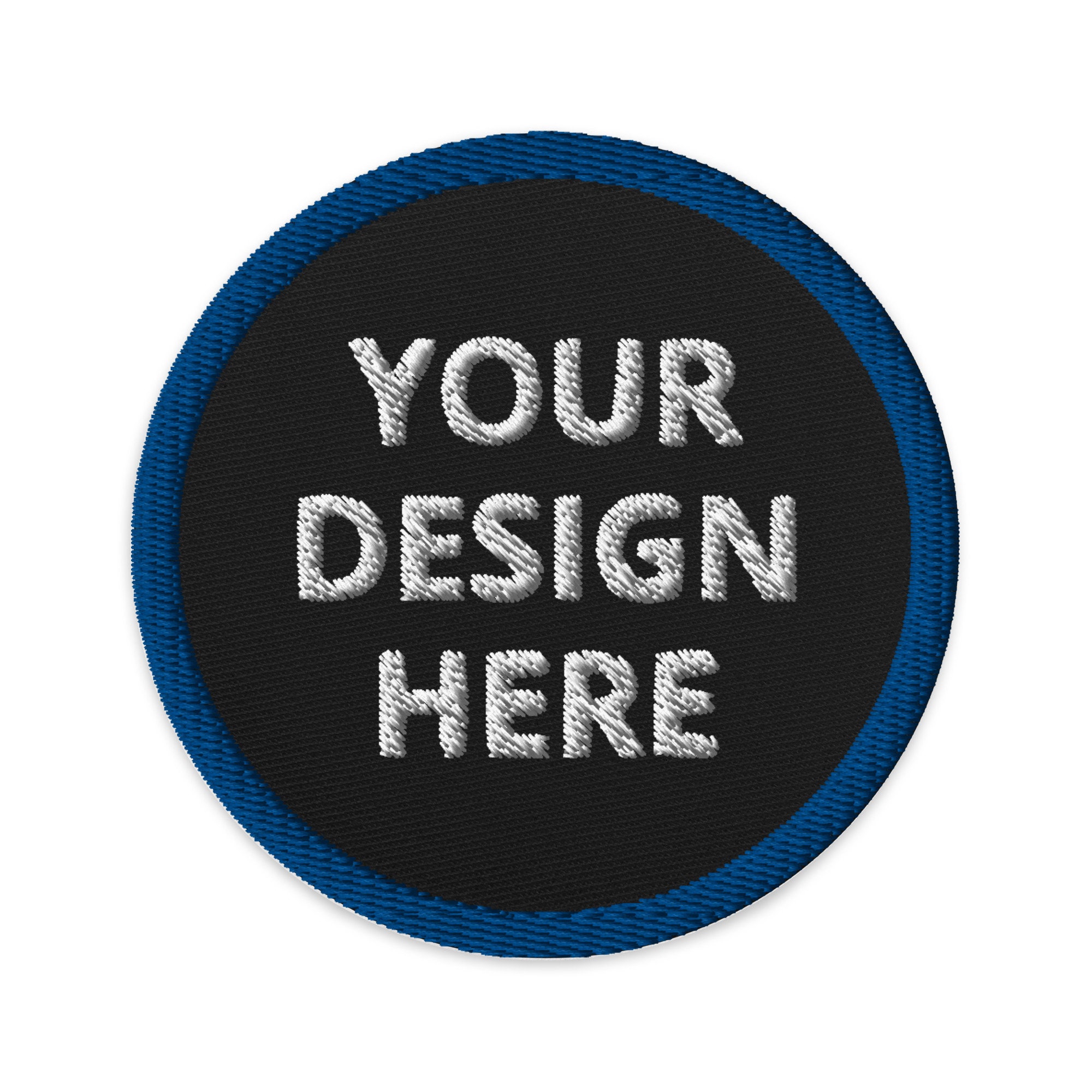 Personalized Embroidered Patch, Iron on Patch, Custom Text Logo or ...