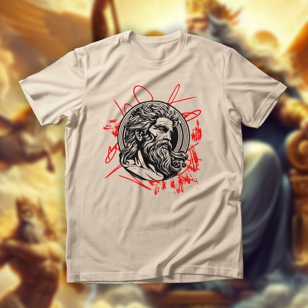 Greek God Shirt,greek Mythology Shirt, Ancient Greek Tee, Vintage Style ...