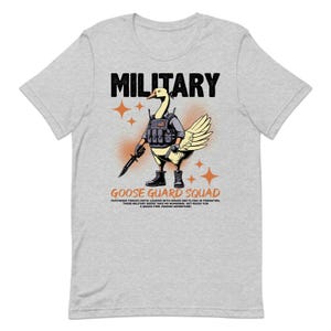 Military Goose Guard Squad T-shirt, Funny Tactical Goose Sweatshirt ...