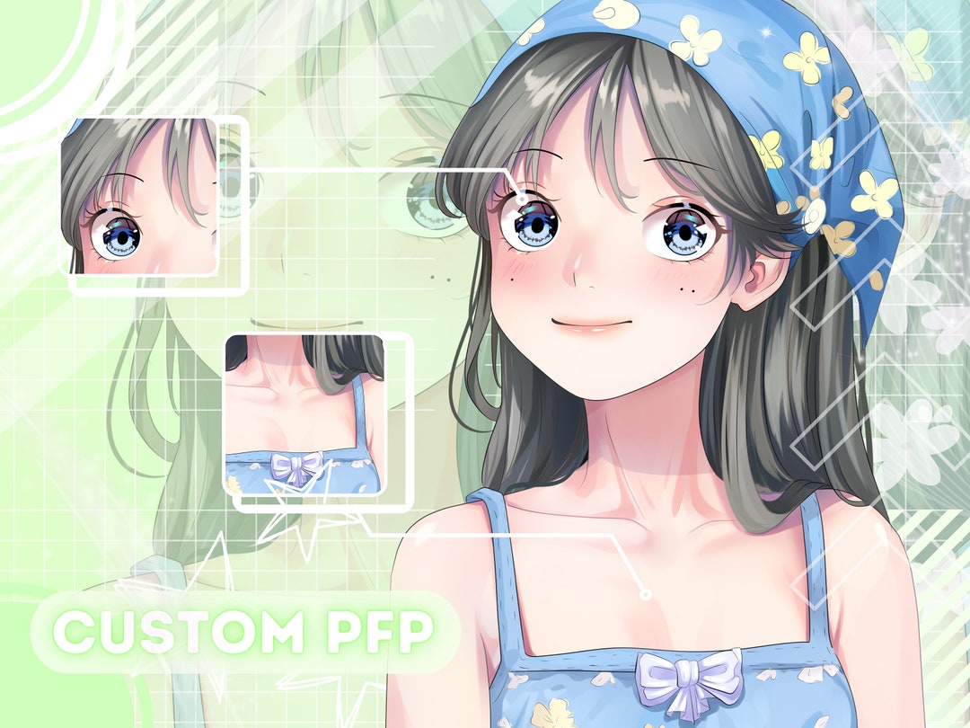 Custom PFP Anime Profile Icon Anime PFP Profile Picture Twitch Anime ...