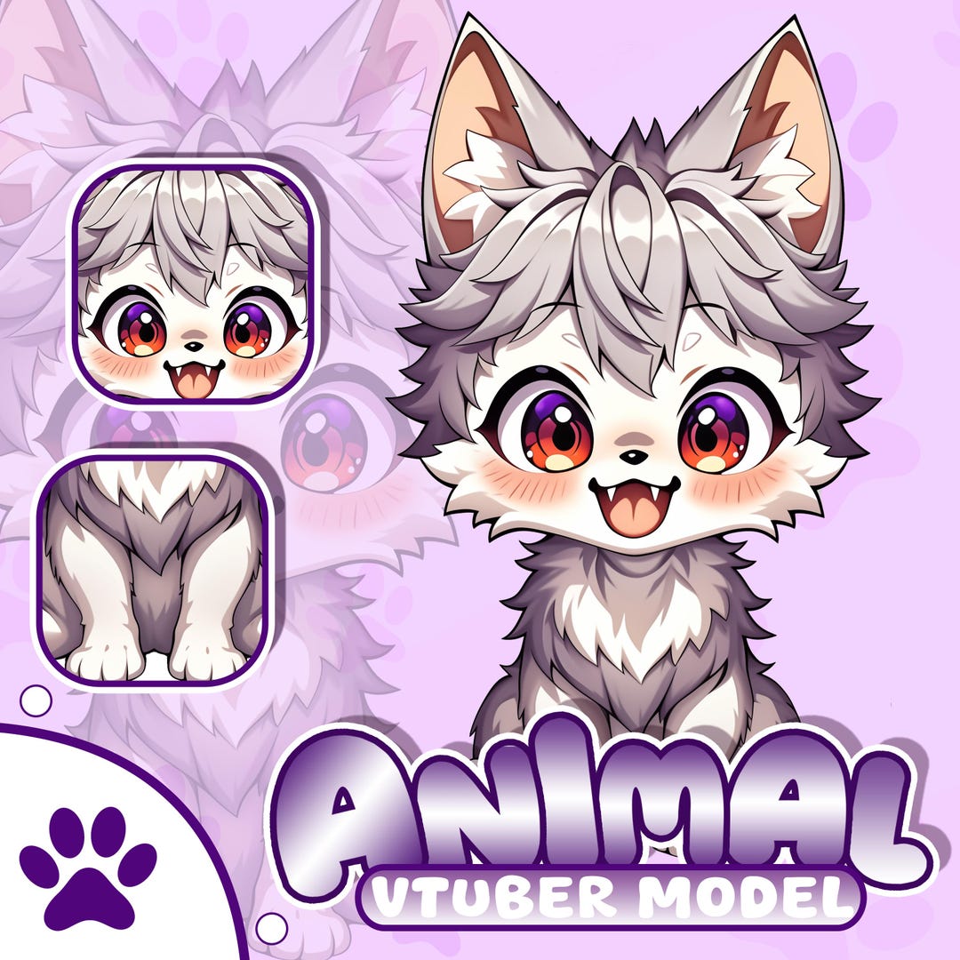 Pet Vtuber Model, Animal Vtuber, Vtuber Commission, Rigging, Live2d ...