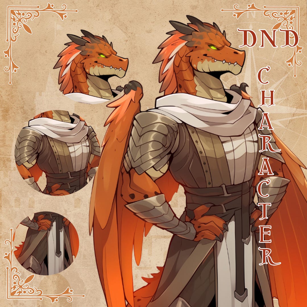 DND Character, Dnd Character Commission,custom Dungeons and Dragons,dnd ...