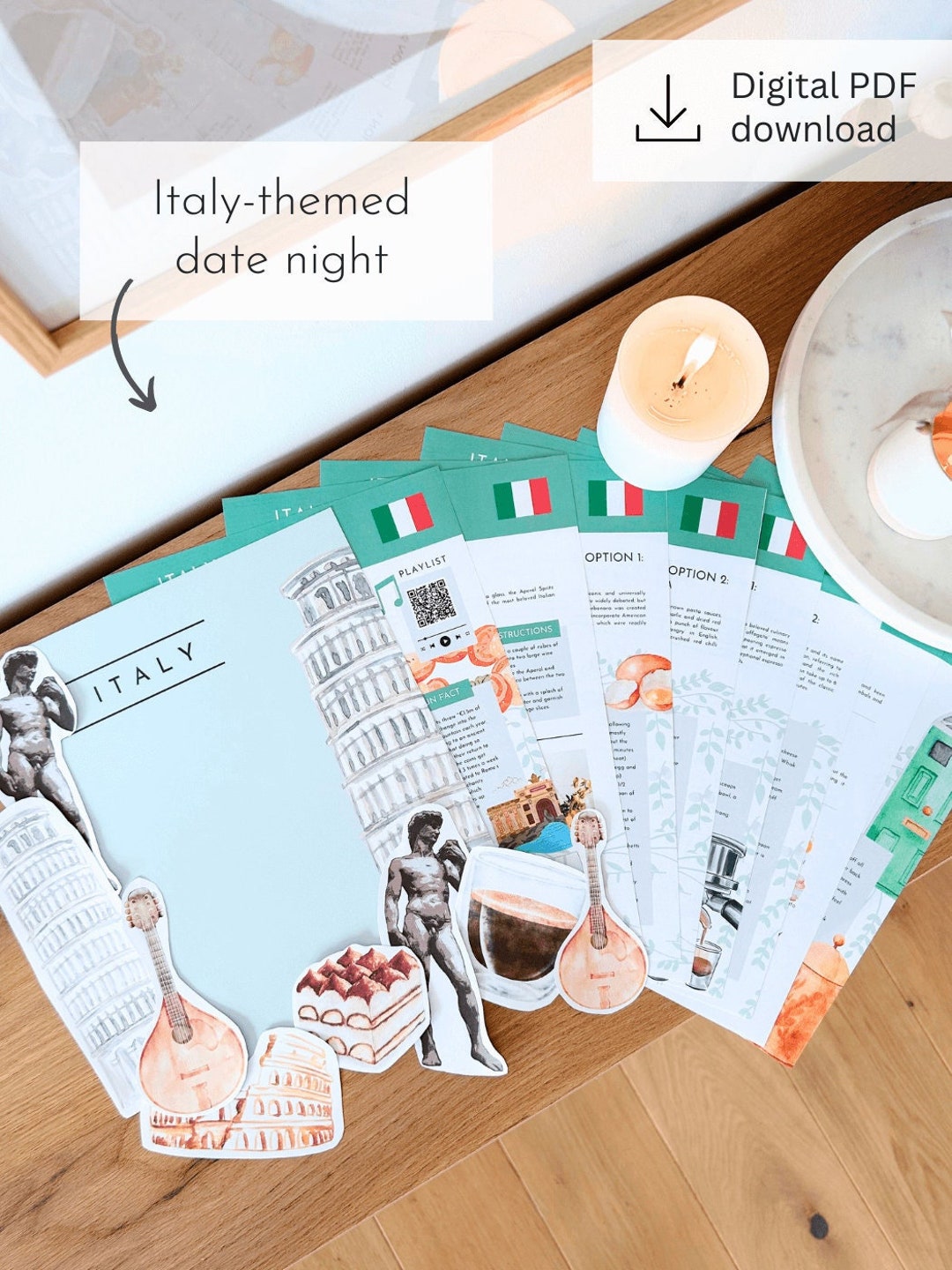 Italy-themed Date Night - Etsy