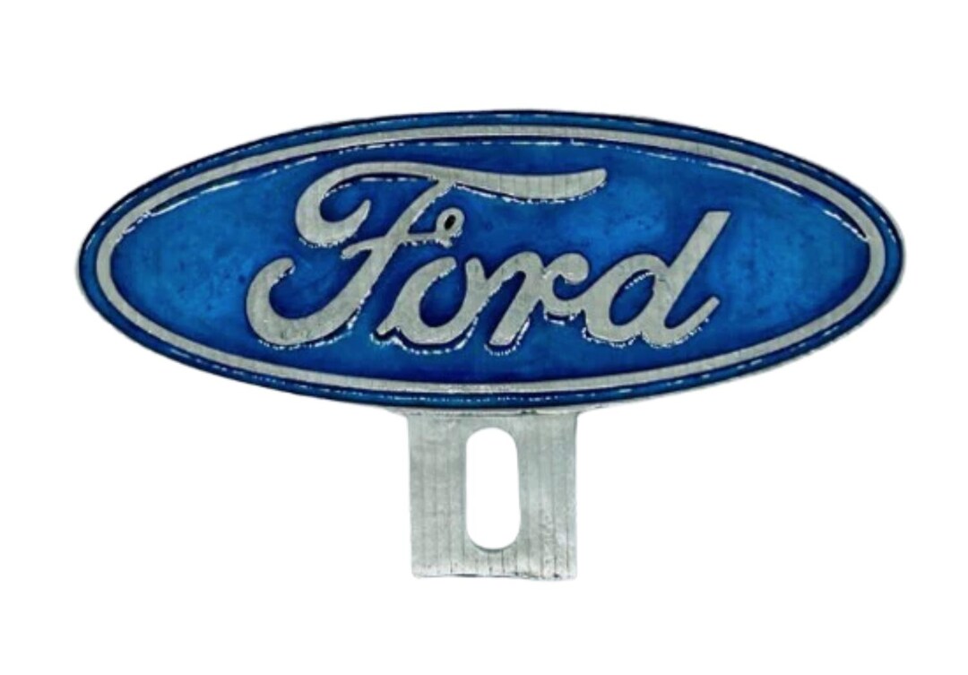 FORD Logo Plate Topper Ford Plate Topper Ford Plate Top Hot Rod Plate ...