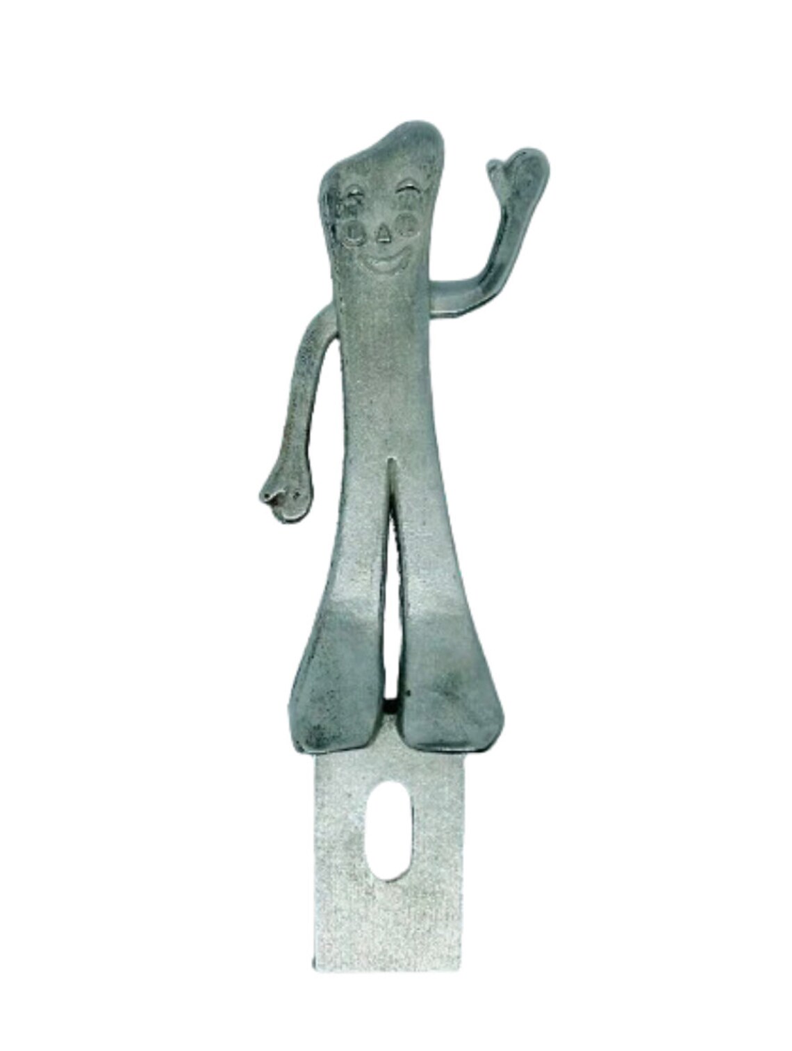 Gumby License Plate Topper Vintage Gumby Figurine Gumby Pewter License ...