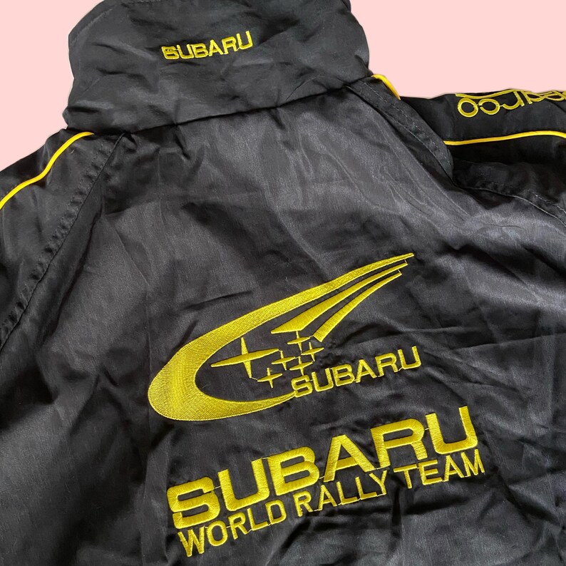 Chaqueta Subaru Rally / Chaqueta Vintage F1 / Chaqueta Bomber Racing ...