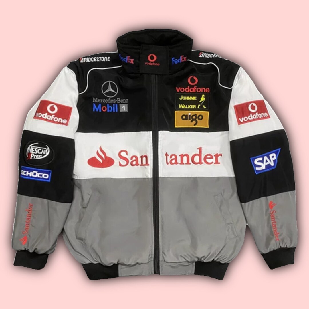 Mclaren Mercedes Racing Jacket Vintage Jacket Retro Formula One F1 ...