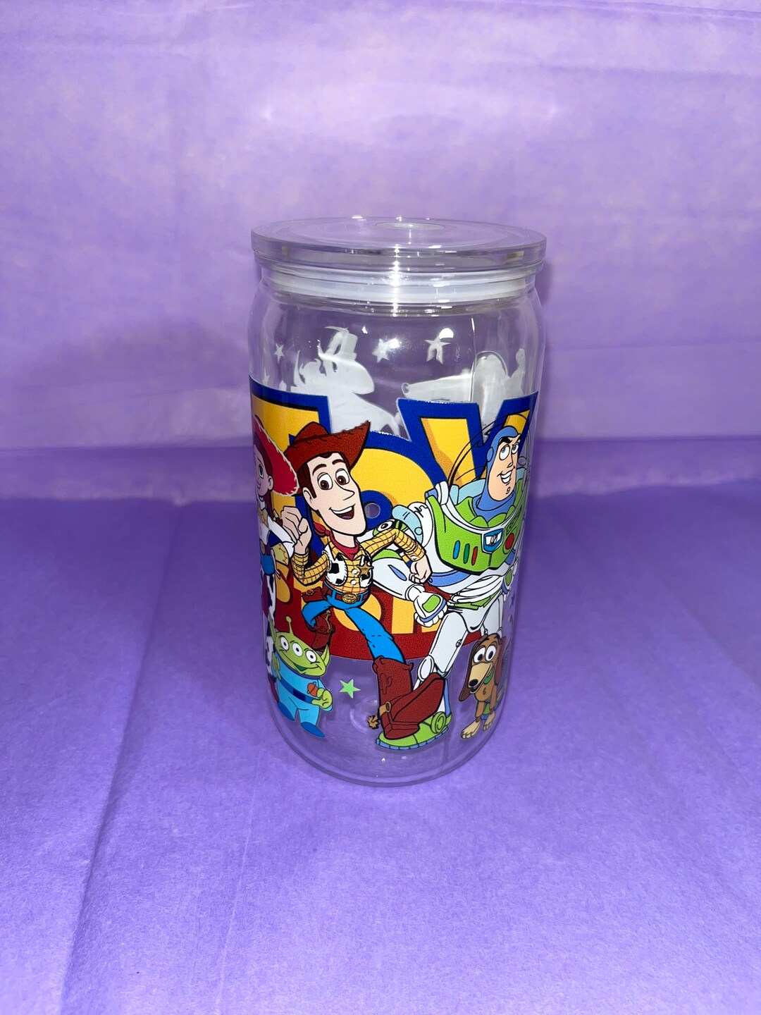 Toy Story 16 Oz Cup , Acrylic Cup , Toy Story Cup - Etsy