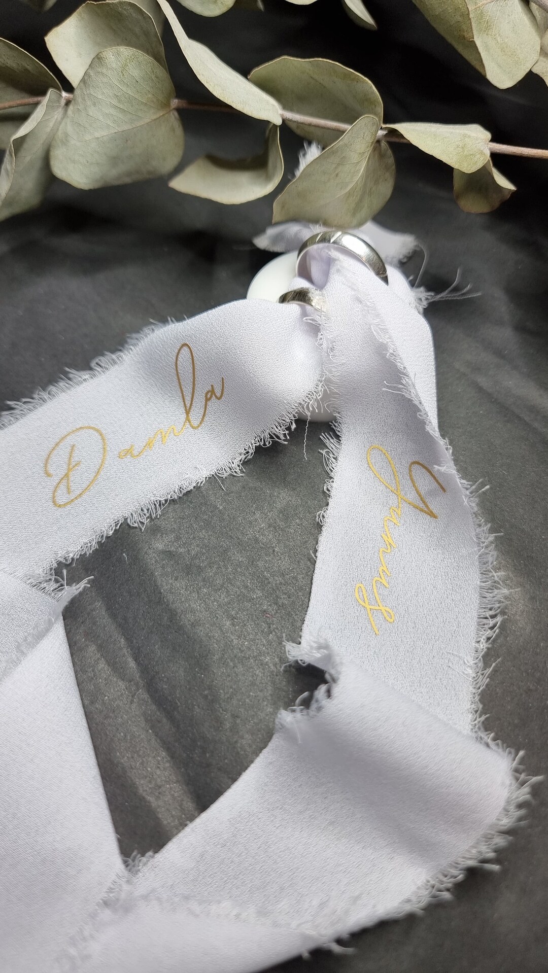 Personalized Ring Bands With Names - Etsy