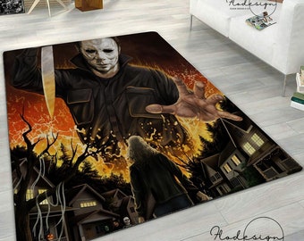 Michael Myers Rug - Etsy