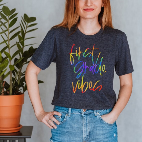 First Grade Shirts 1st Grade Shirts First Grade Teacher 1st - Etsy