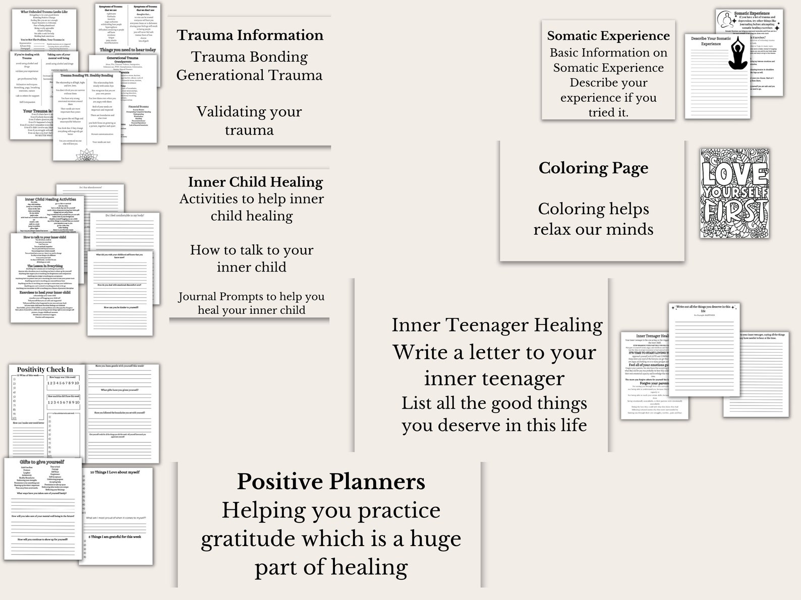 Digital OCD Workbook Pdf Trauma Therapy Ebook OCD Therapy Worksheets ...