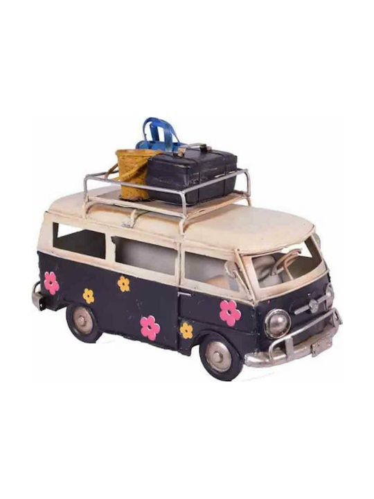 Camper Van Tin Model Volkswagen VW Mini Metal Car Model Flowers Small ...
