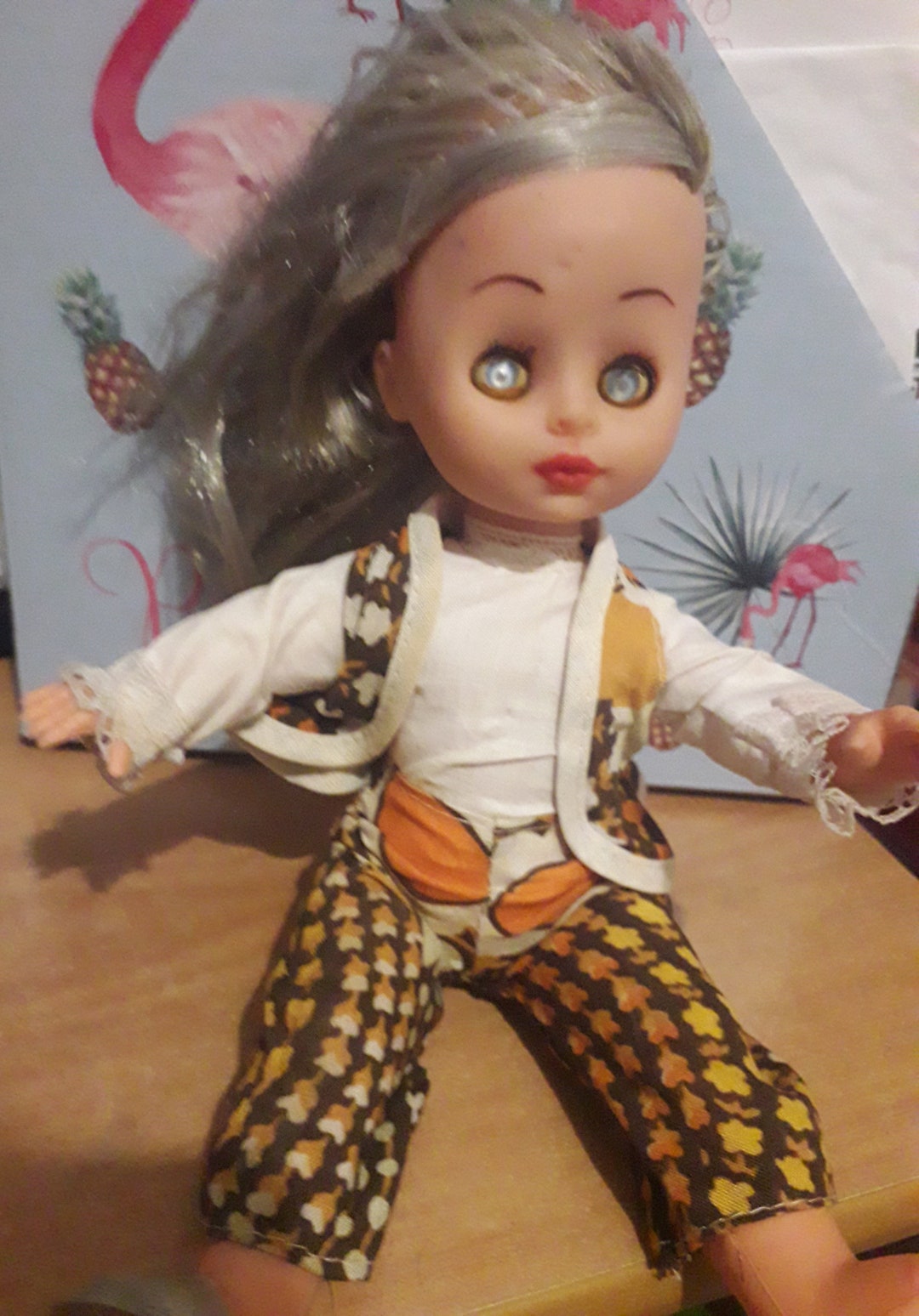 Vintage Fashion Doll Plaggona 70's 60's Retro Greek Fashion Doll Retro ...