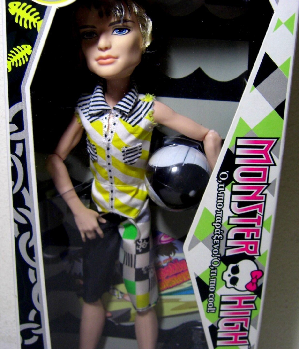 Monster High Jackson Jekyll Gloom Beach Doll New in Box Mattel 2010 ...