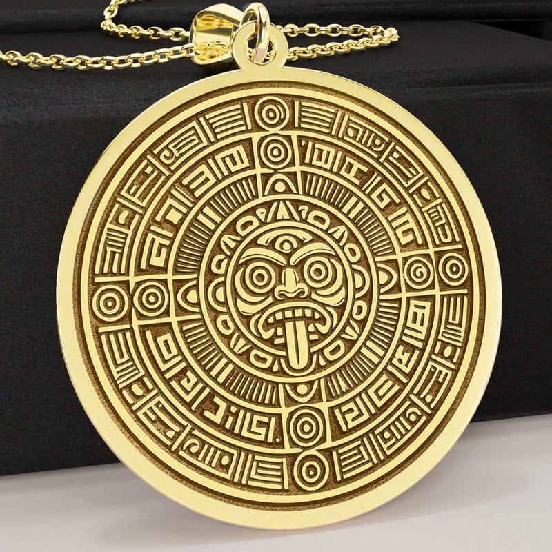 Aztec Sun Stone - Etsy