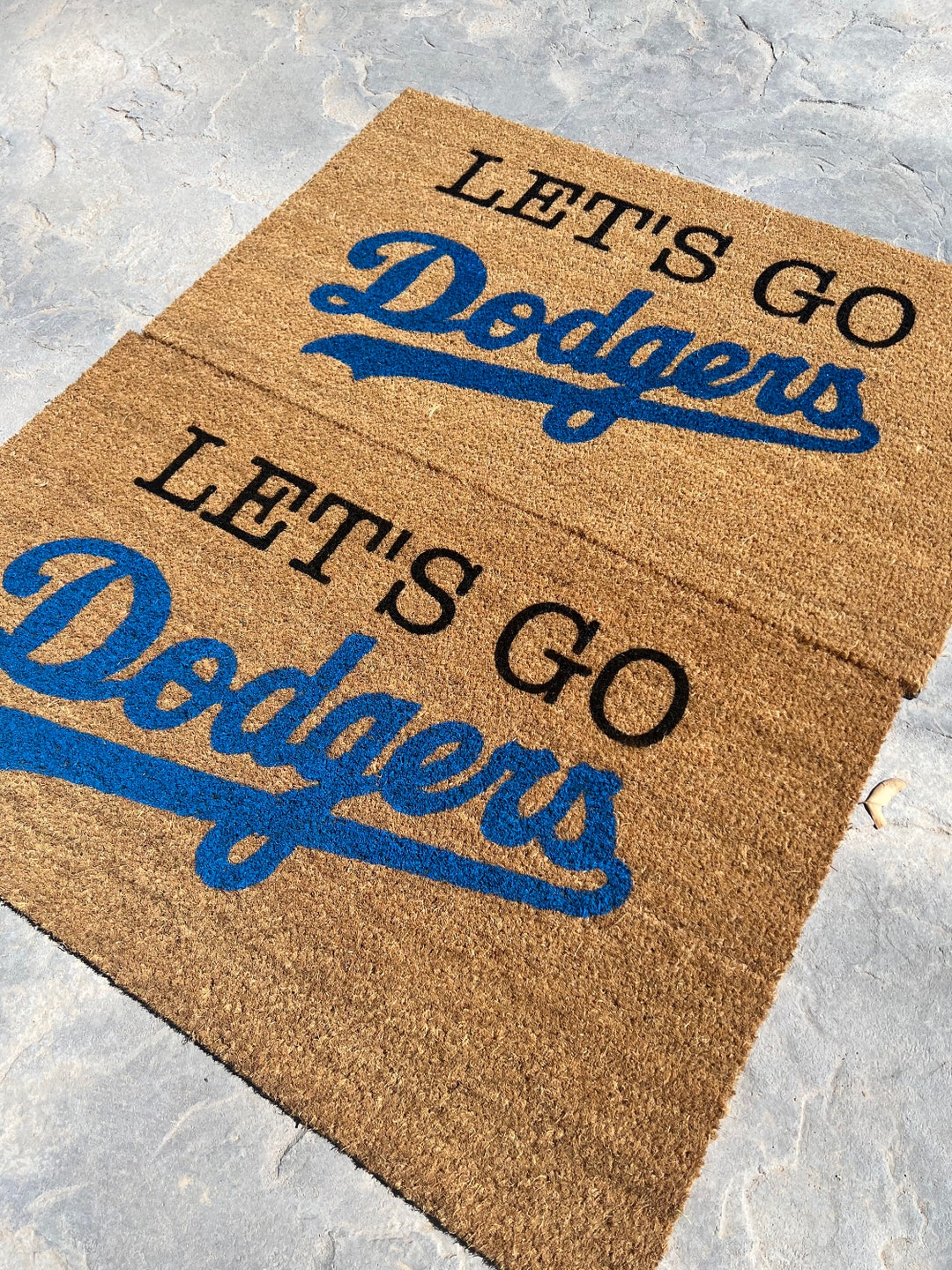 Dodgers Doormat, Housewarming Gift, Birthday Gift, Welcome Mat ...