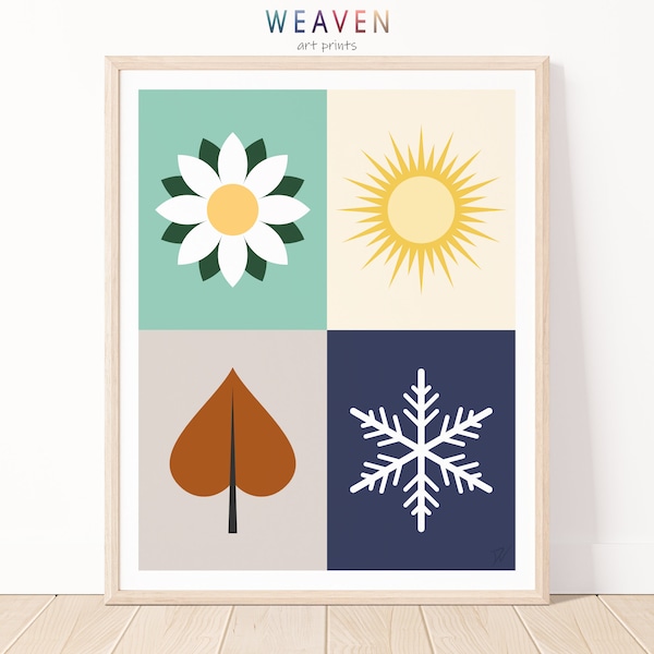 Four Seasons Art - Etsy