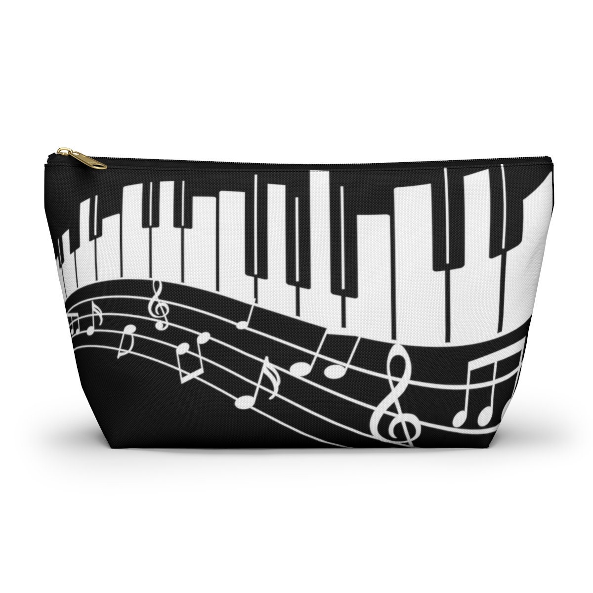 Music Travel Bag, Music Notes Svg, Music Accessory Bag, Small Travel ...