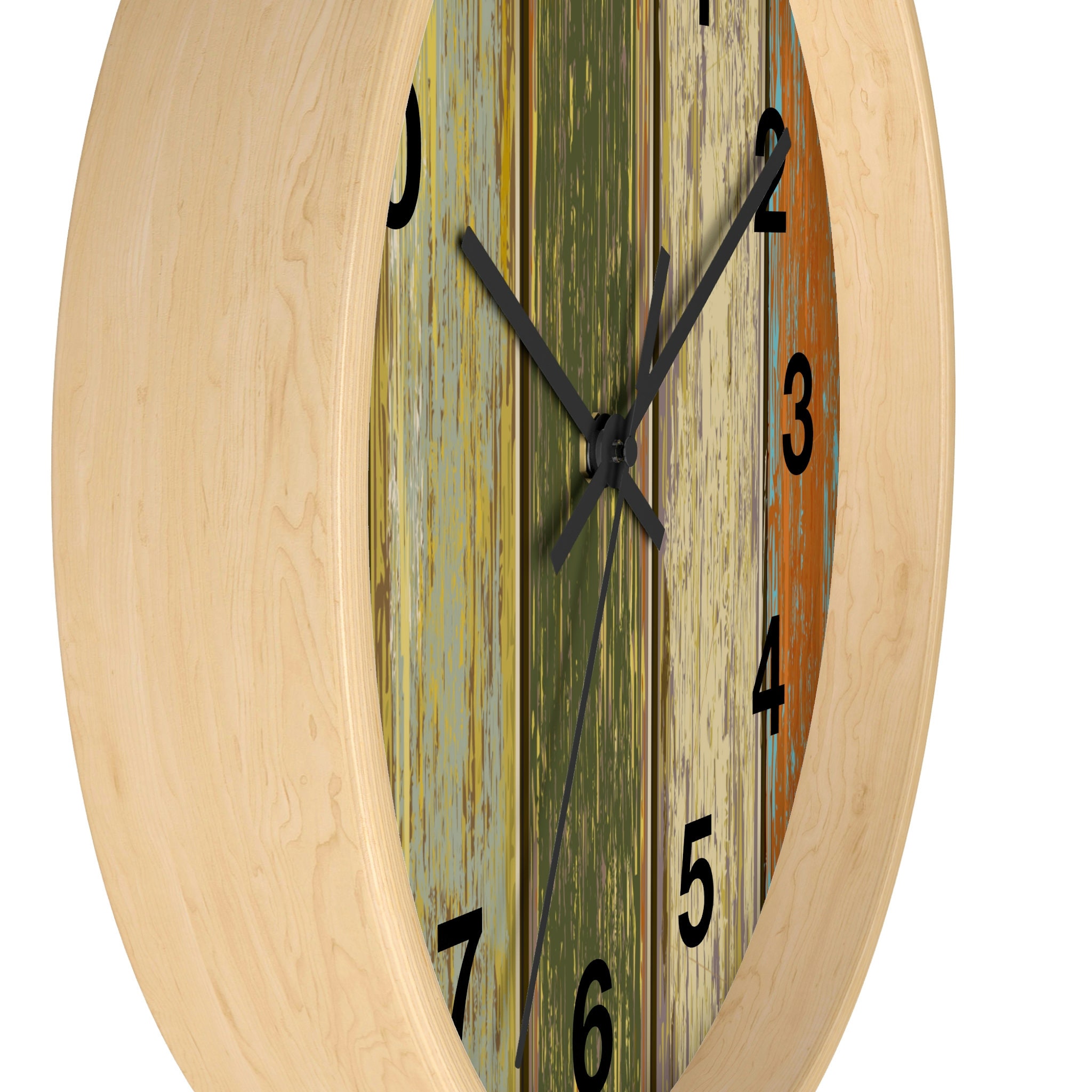 Rustic Wall Clock, Barn Clock, Farmhouse Clock, Rustic Home Decor ...