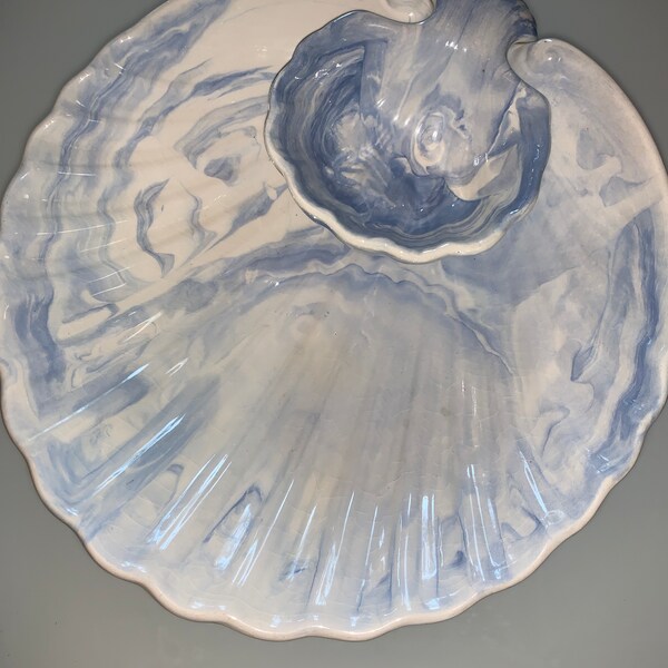 Handmade Chip and Dip Bowl - Etsy