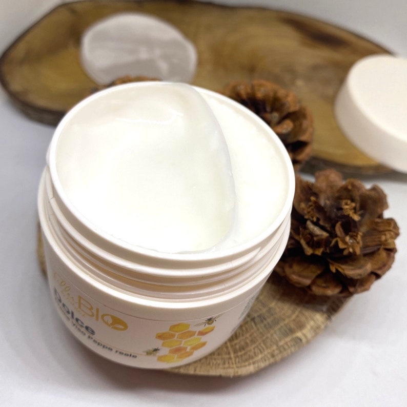 Face Cream With Royal Jelly and Organic Honey With Cotton Oil and ...
