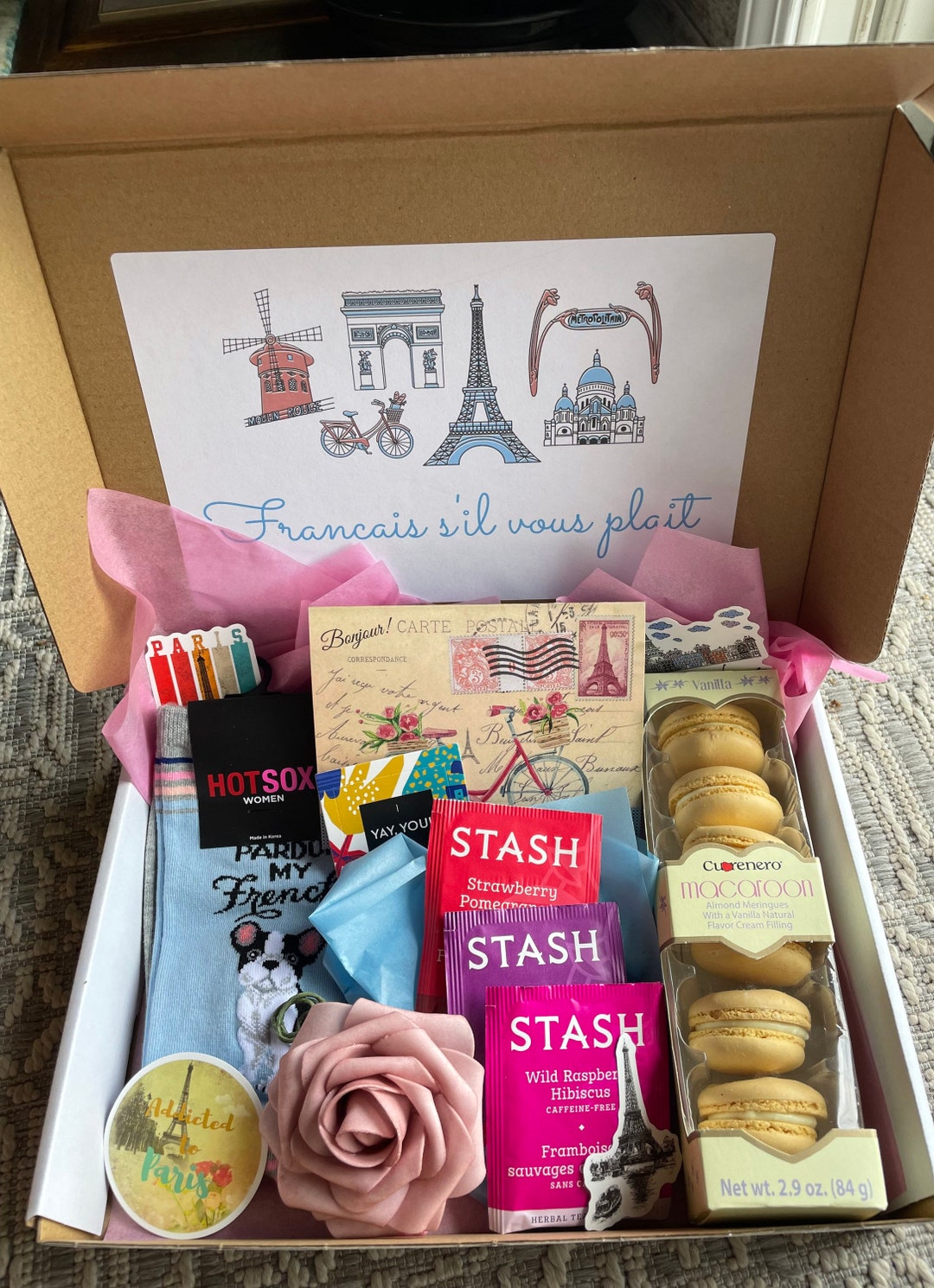 Paris Box- Je Ne Sais Quoi! for Thé Paris Lover. This Beautiful Box Has ...
