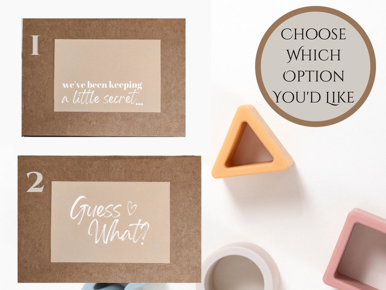 Coming Soon Gift Box Expecting Mom Cute Way to Reveal Pregnancy to ...